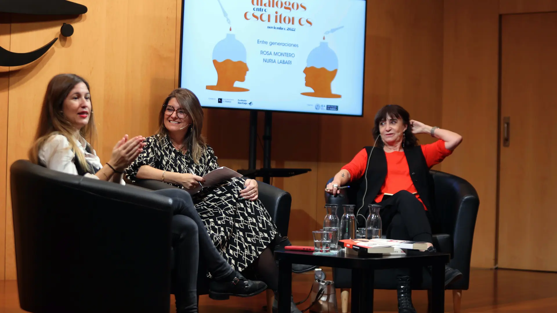 Rosa Montero y Nuria Labari, unidas por la literatura y el paso del tiempo