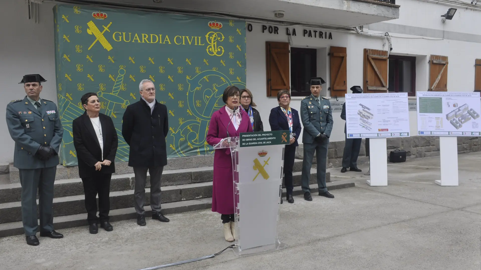 7 millones de euros para mejorar la eficiencia del cuartel de Jaca