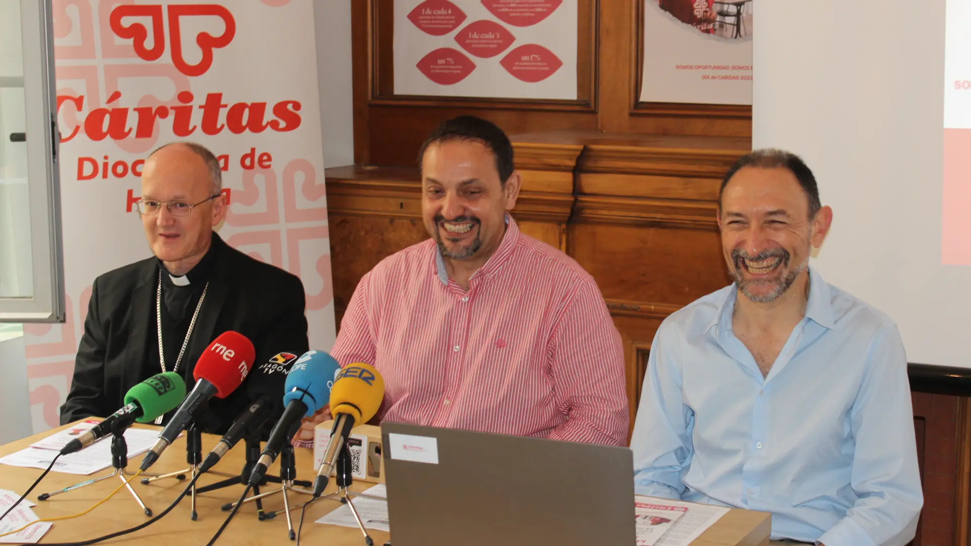 Cáritas Huesca atendió en 2022 a 3.000 personas en situación vulnerable