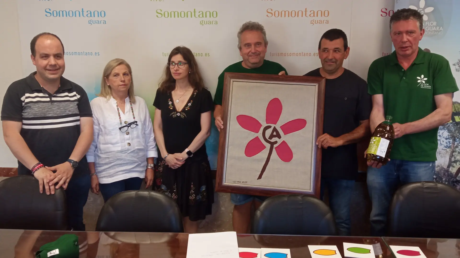 la Flor de Guara, nueva imagen del Ayuntamiento de Colungo-Asque