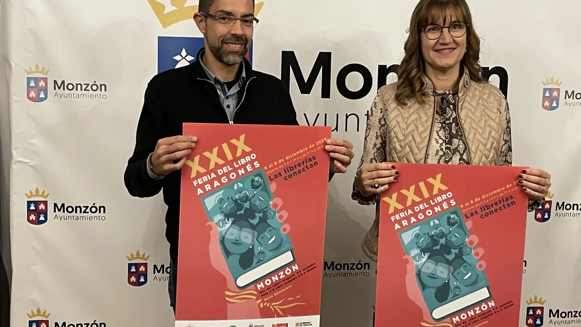 ‘Las librerías conectan’ con la Feria del Libro Aragonés de Monzón