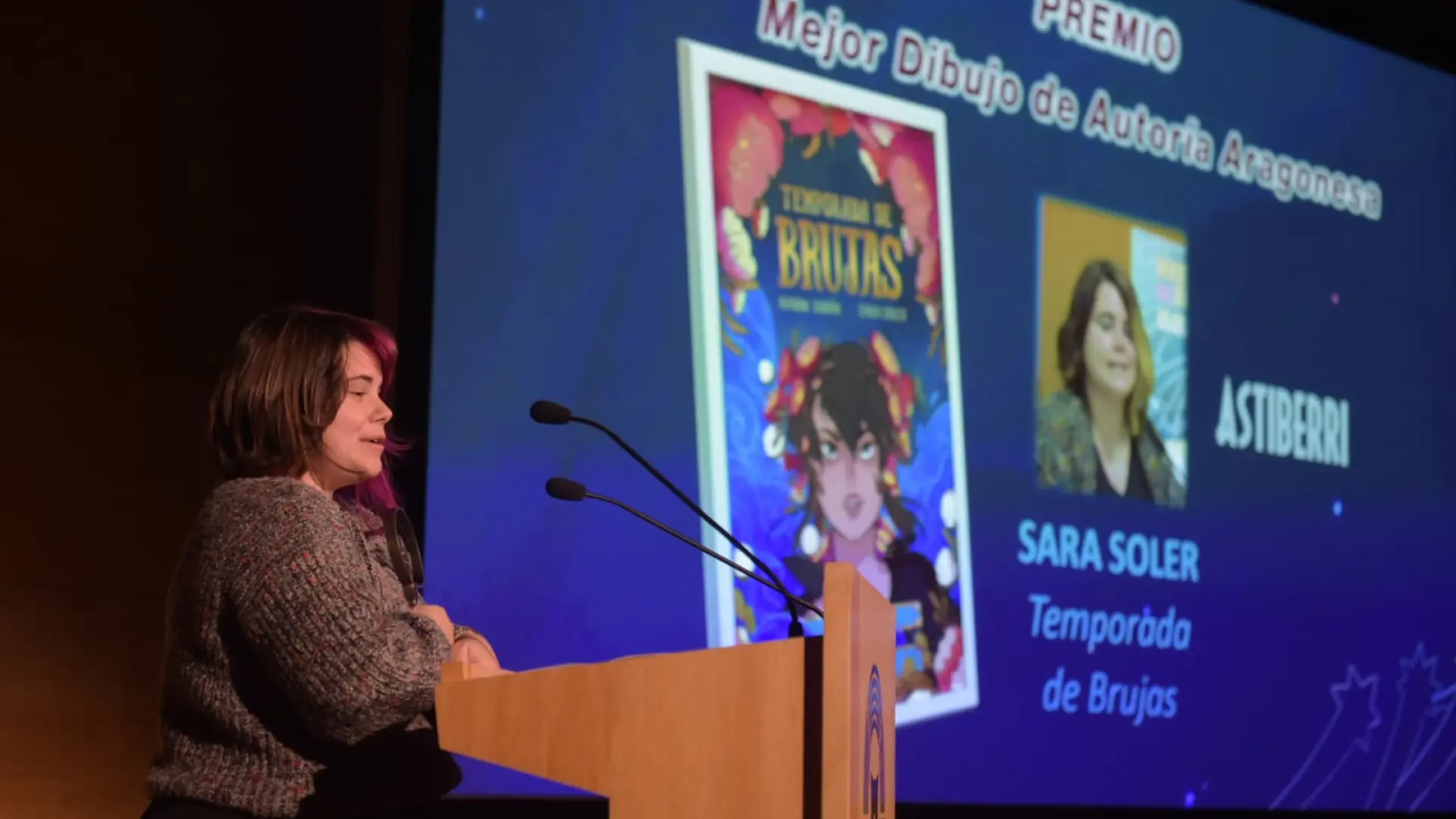 Sara Soler triunfa en los Premios del Cómic Aragonés
