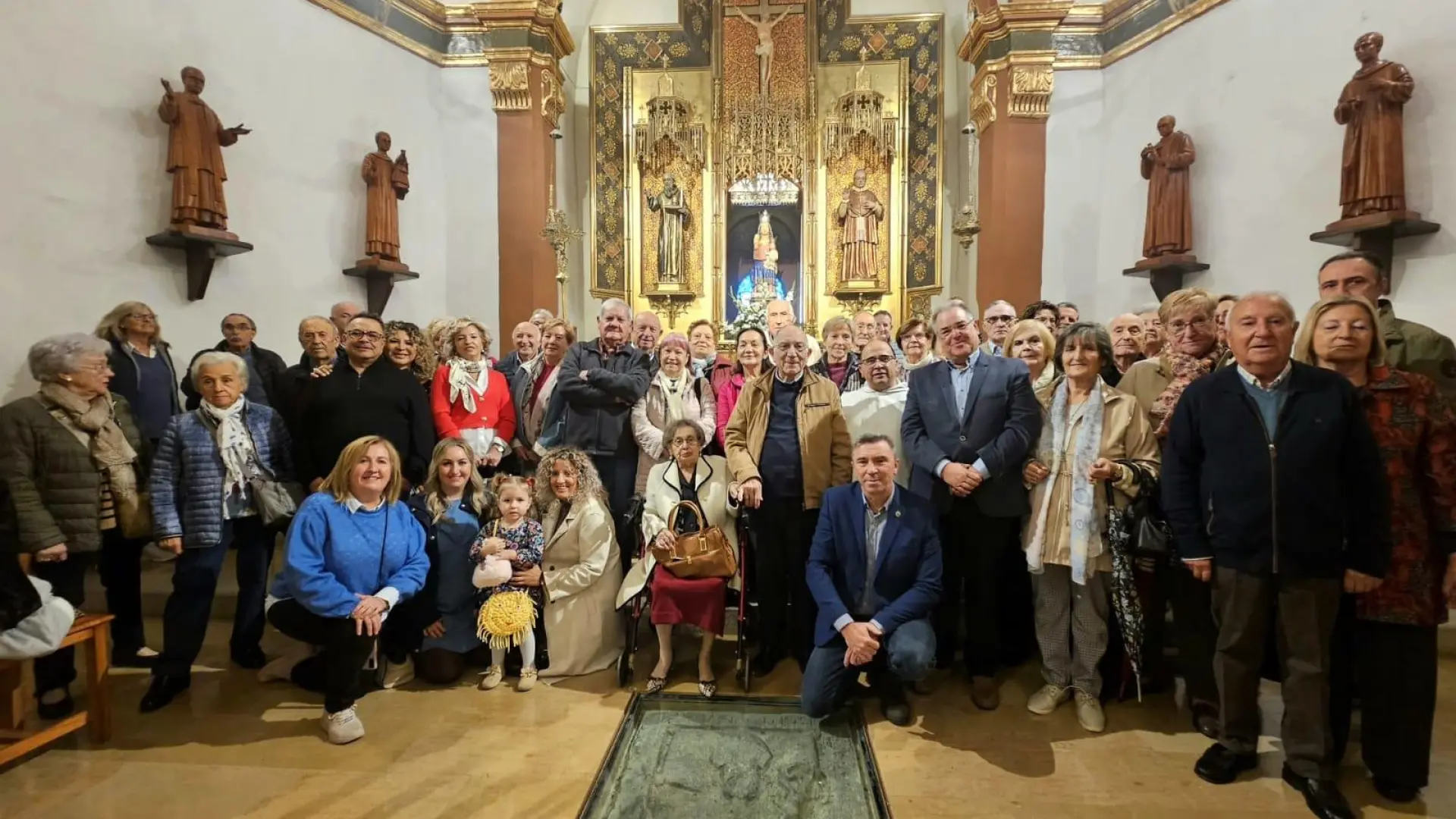 Los Amigos de la Virgen de El Pueyo cumplen medio siglo de vida