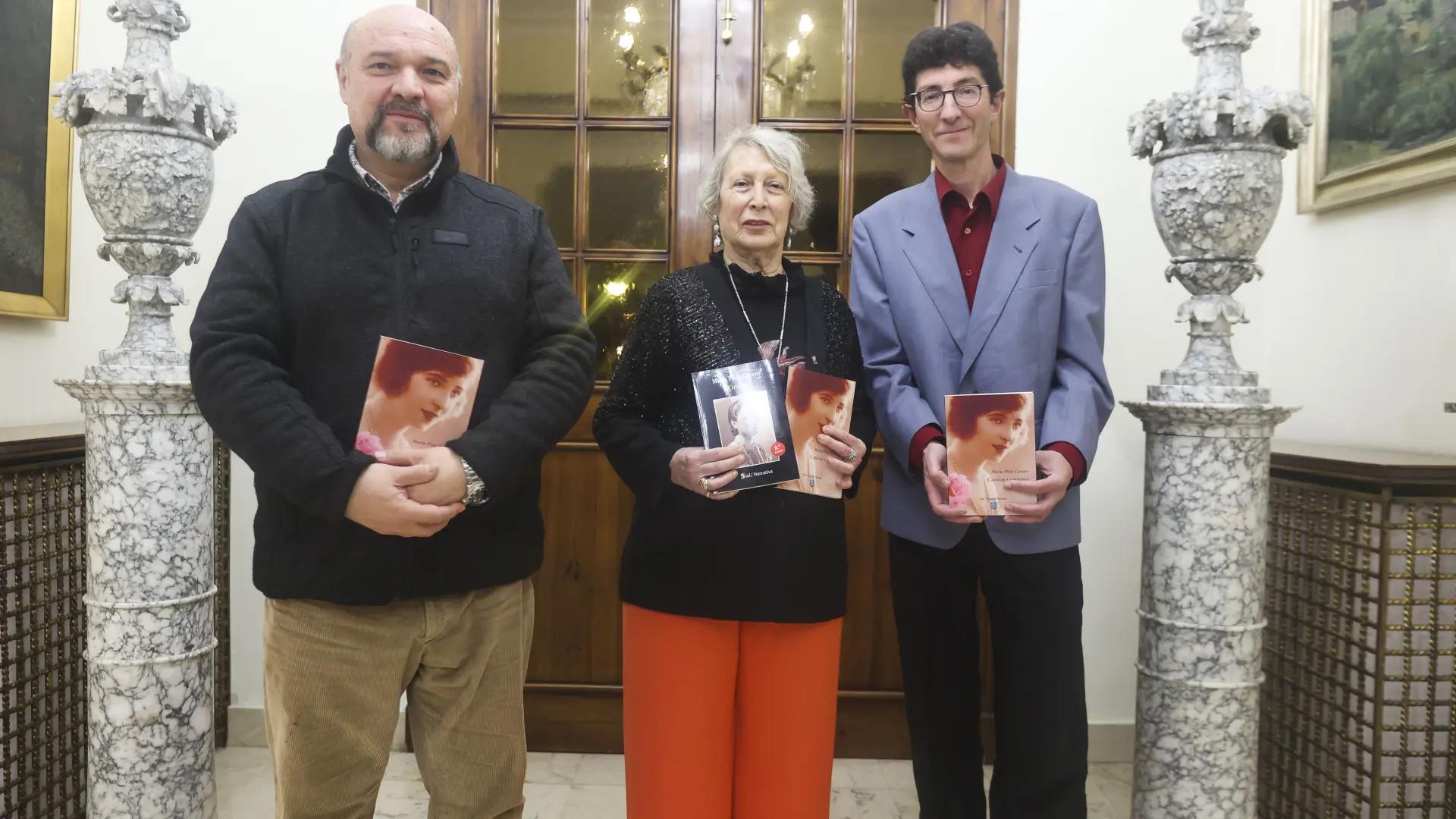 María Pilar Cavero comparte con los oscenses ‘Caricias y cantares’