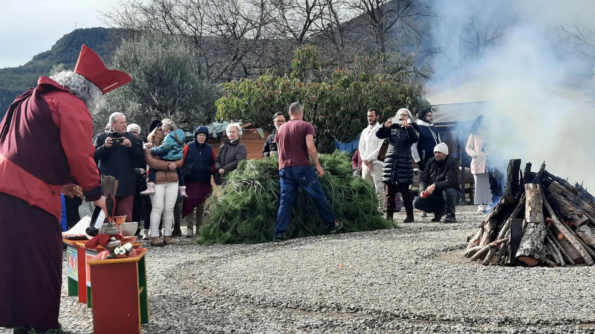 El templo budista Dag Shang Kagyu de Panillo da la bievenida al año del ...