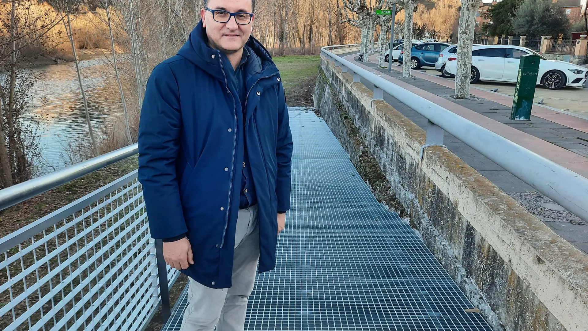 Una nueva rampa de acceso a la ribera mejora la accesibilidad al río ...