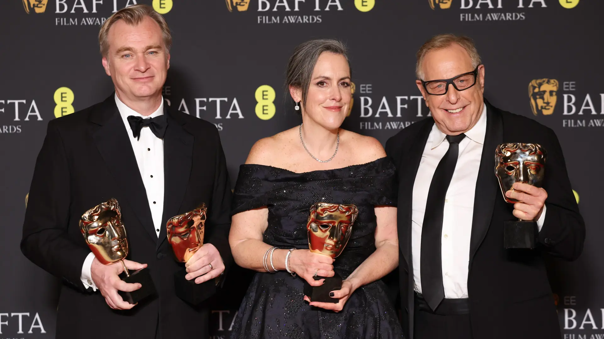 ‘Oppenheimer’ se corona en los premios Bafta del cine británico