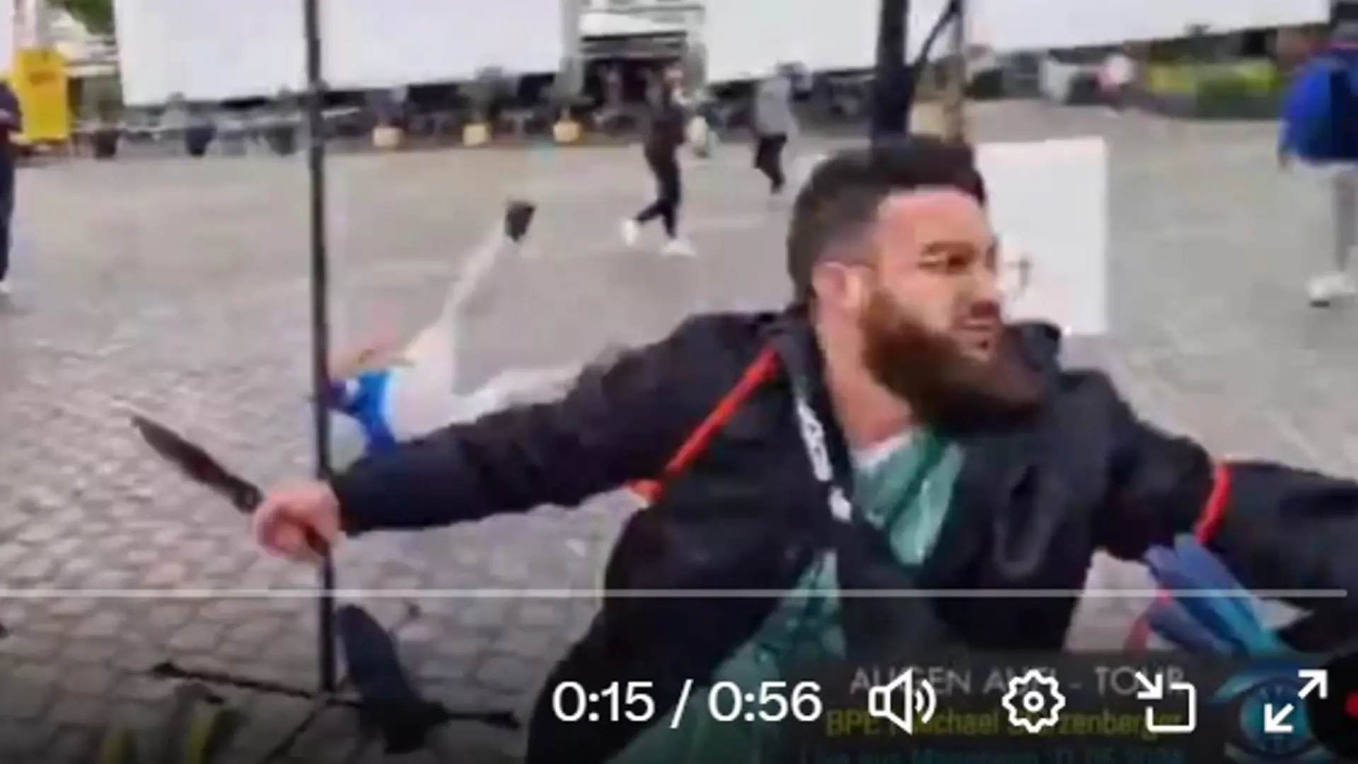 Un hombre armado con un cuchillo hiere a varias personas en la ciudad alemana de Mannheim