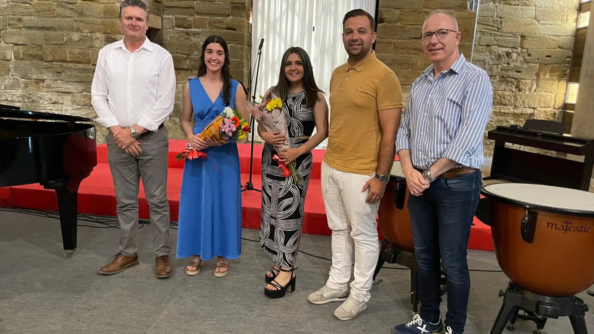 La primera promoción del conservatorio de Fraga se gradúa