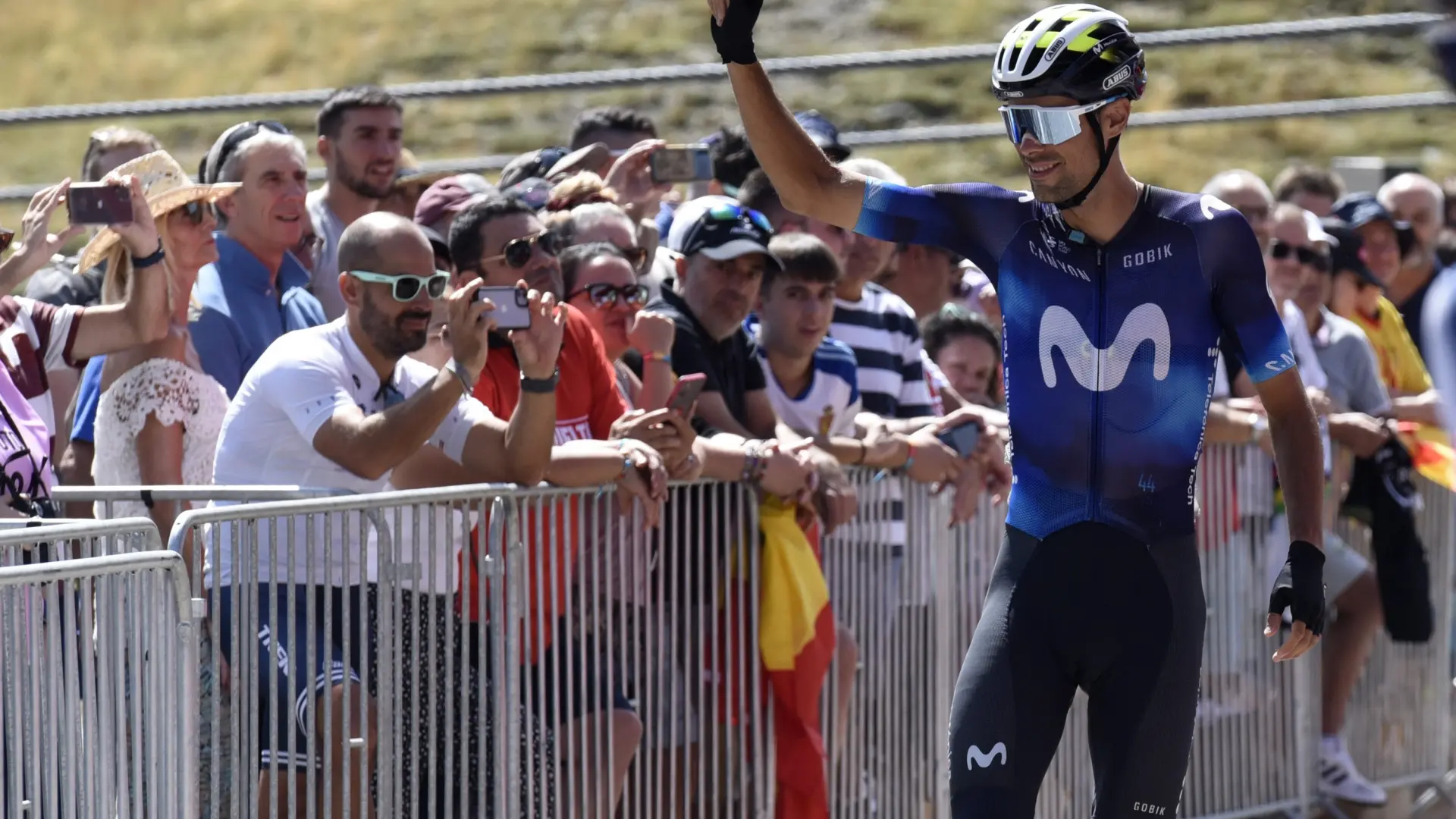 Pablo Castrillo y Jorge Arcas, en la Vuelta a Burgos