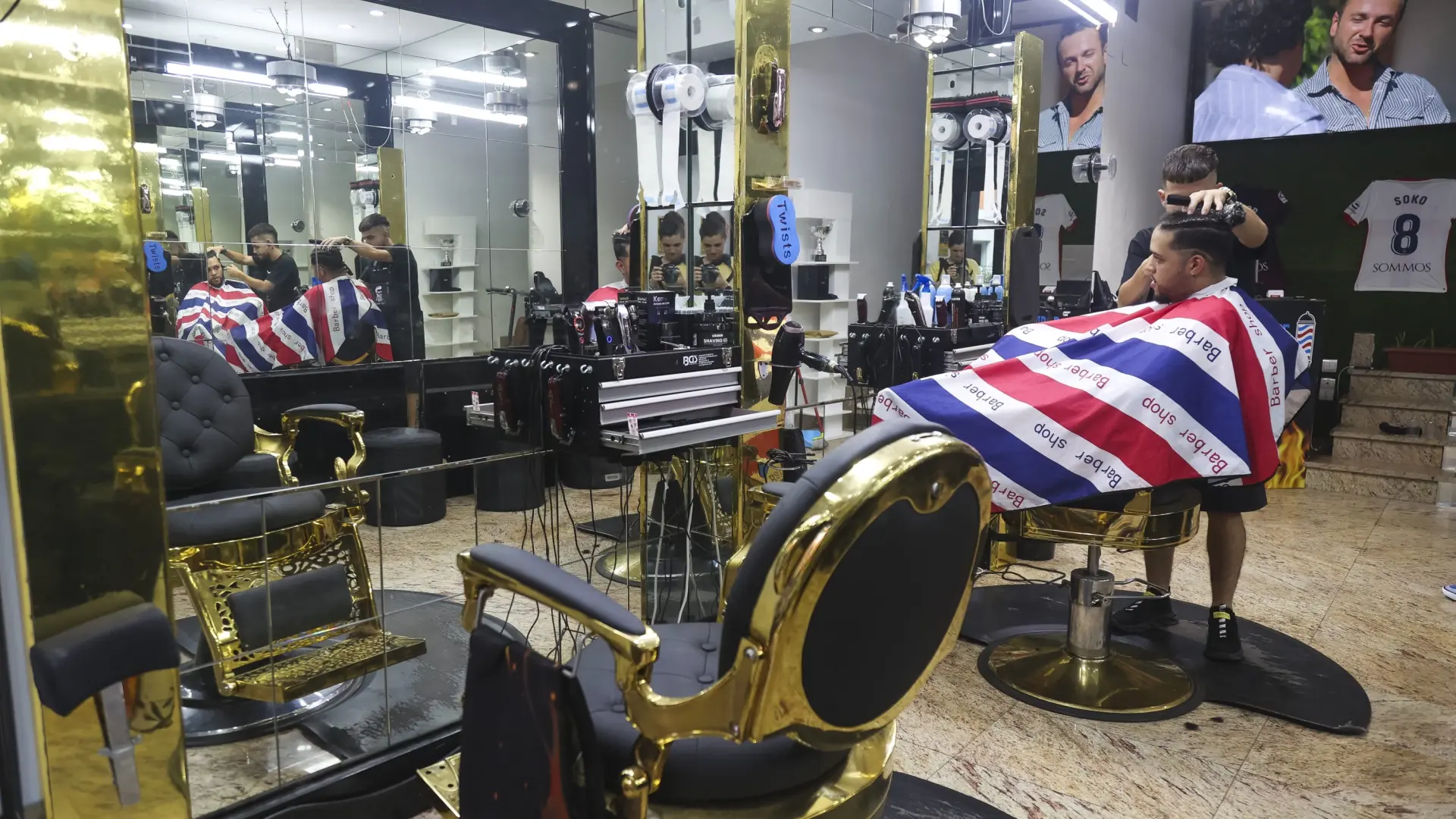 Las barberías, un negocio en auge que no descansa