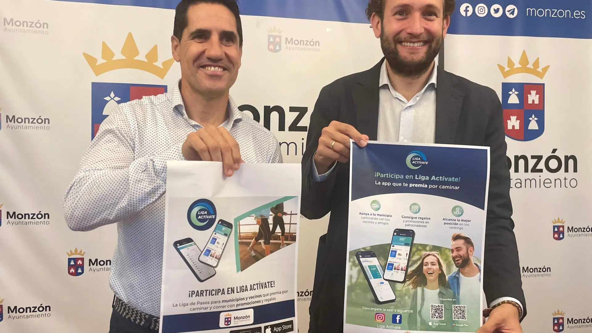 Monzón se une a la Liga Actívate para fomentar la actividad física