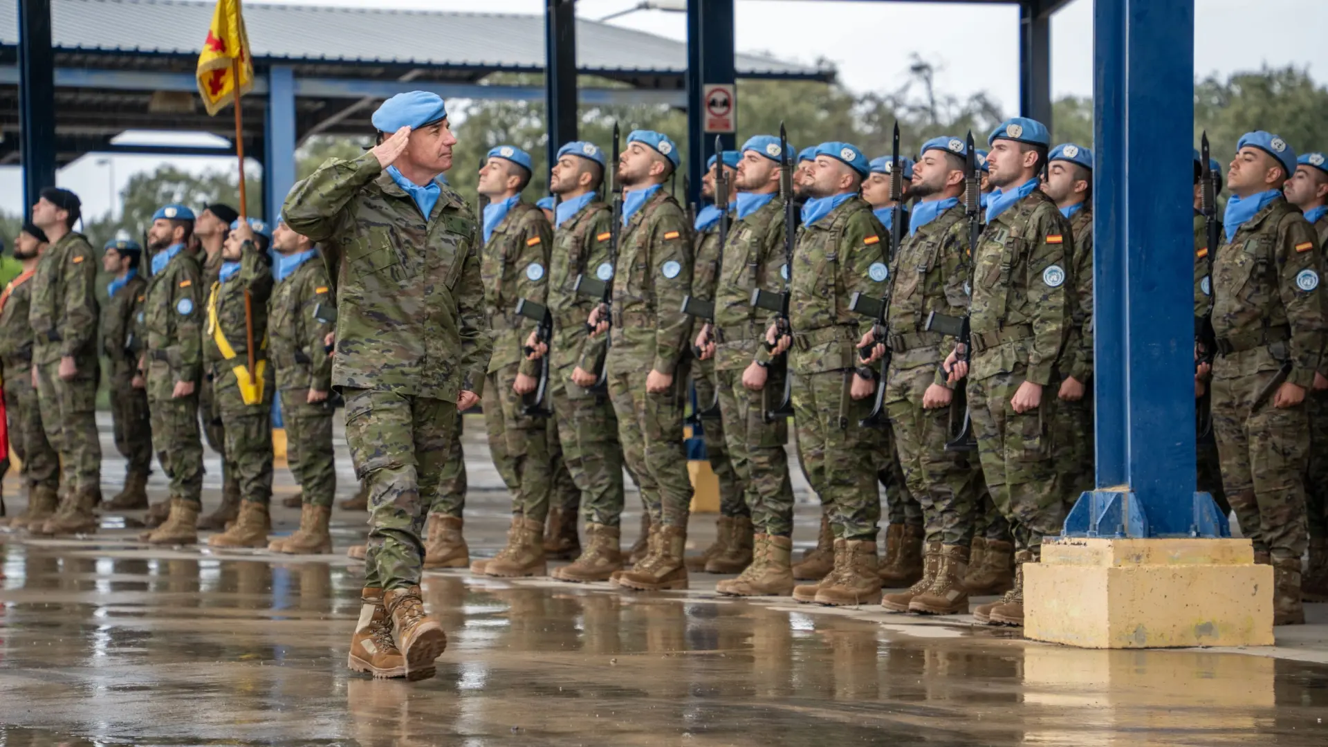 La Brigada a Aragón da el relevo a 'Guzmán el Bueno' en el Líbano tras ...
