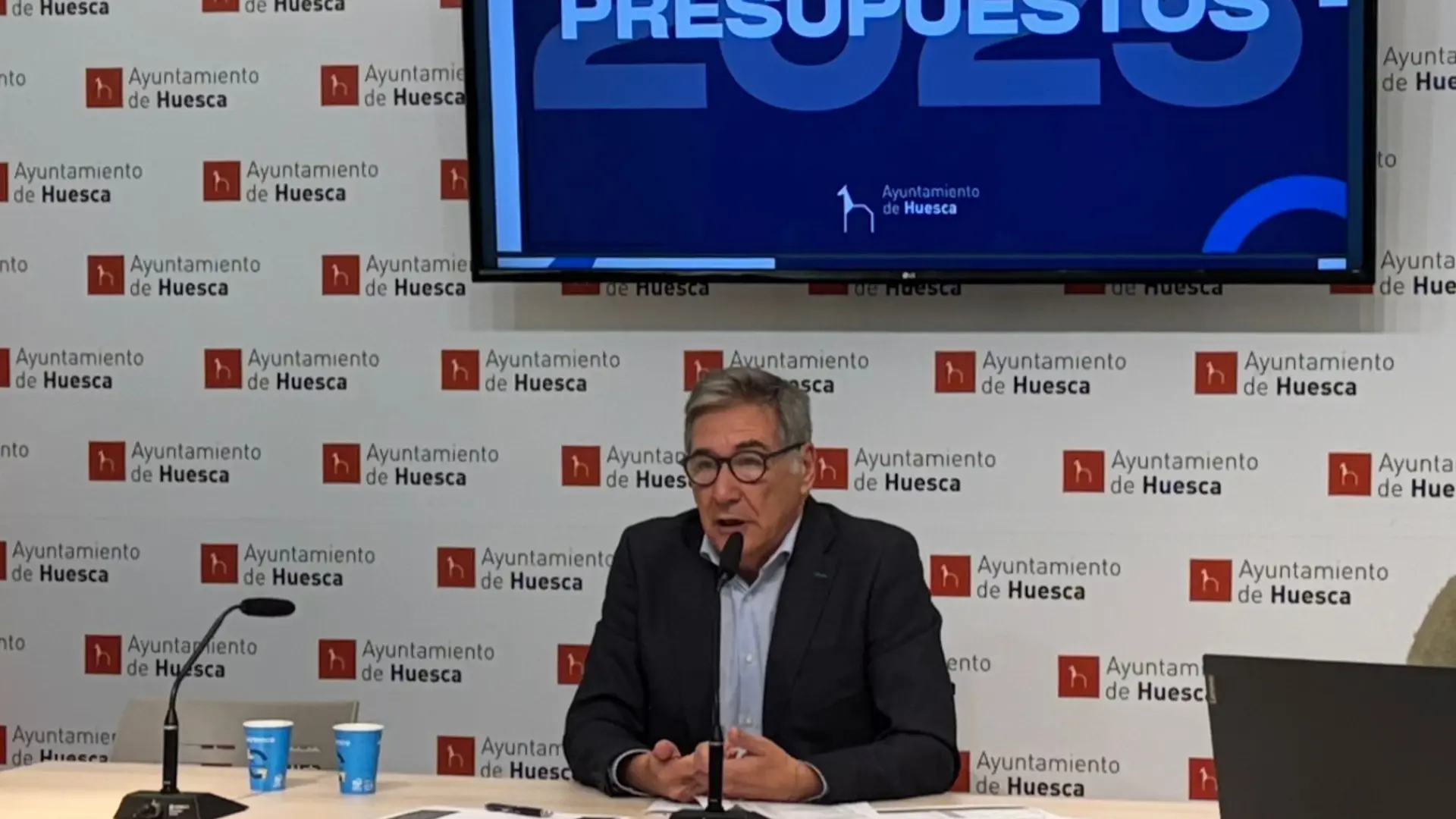 Ricardo Oliván, en "Tu concejal de escucha" en Huesca