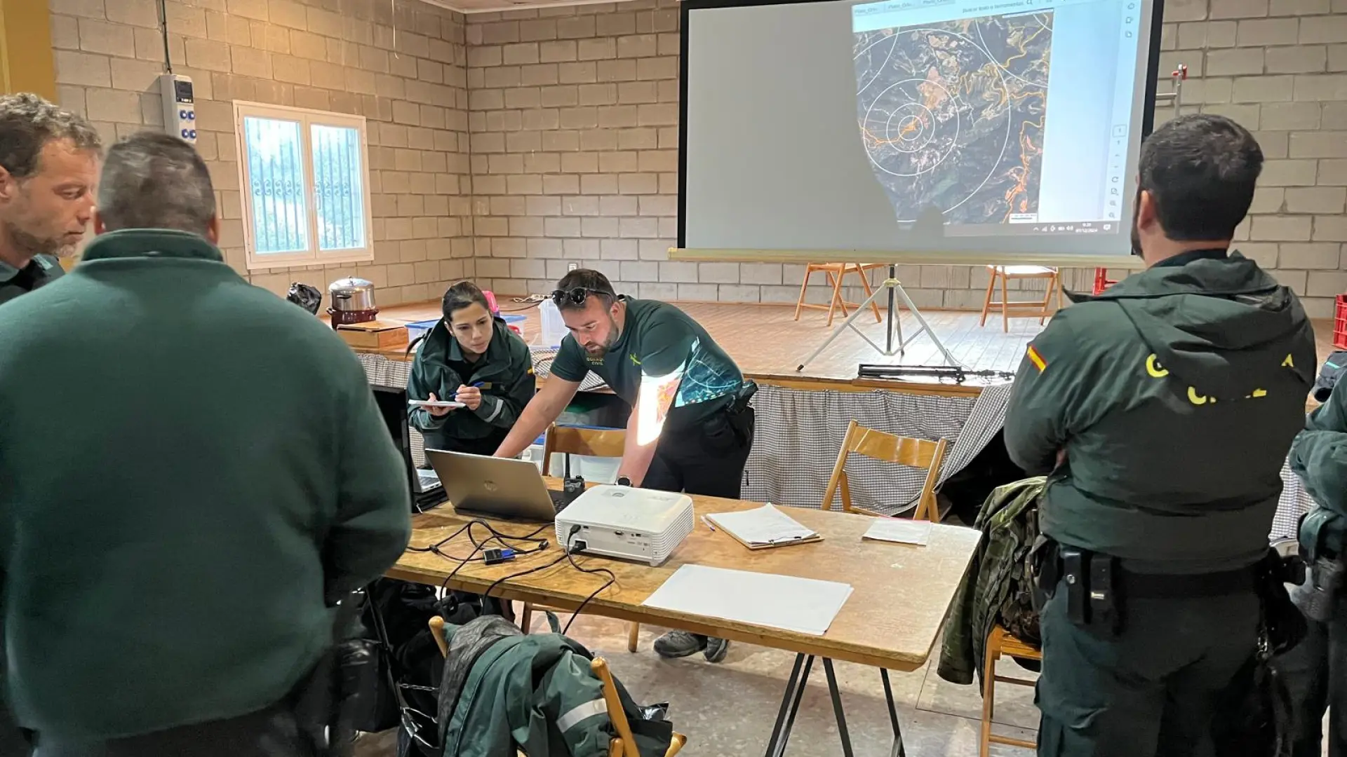 Una jornada en la búsqueda del desaparecido en La Fueva