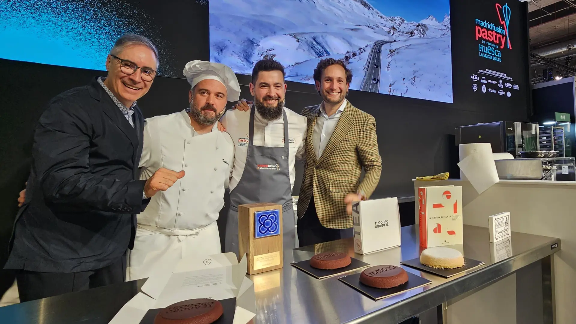 Raúl Bernal inaugura con su talento la presencia de Huesca en Madrid Fusión