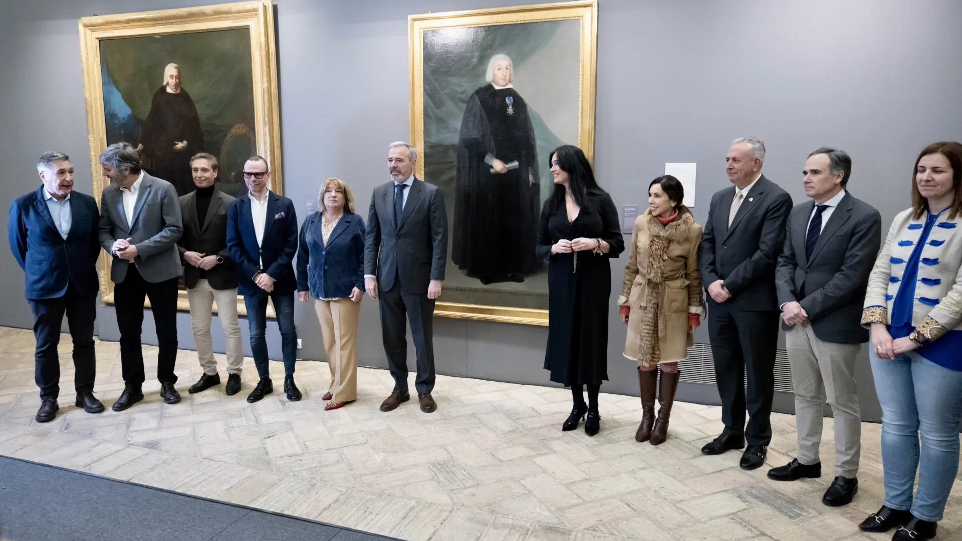 Dos cuadros de Goya se exhiben en el Museo de Huesca