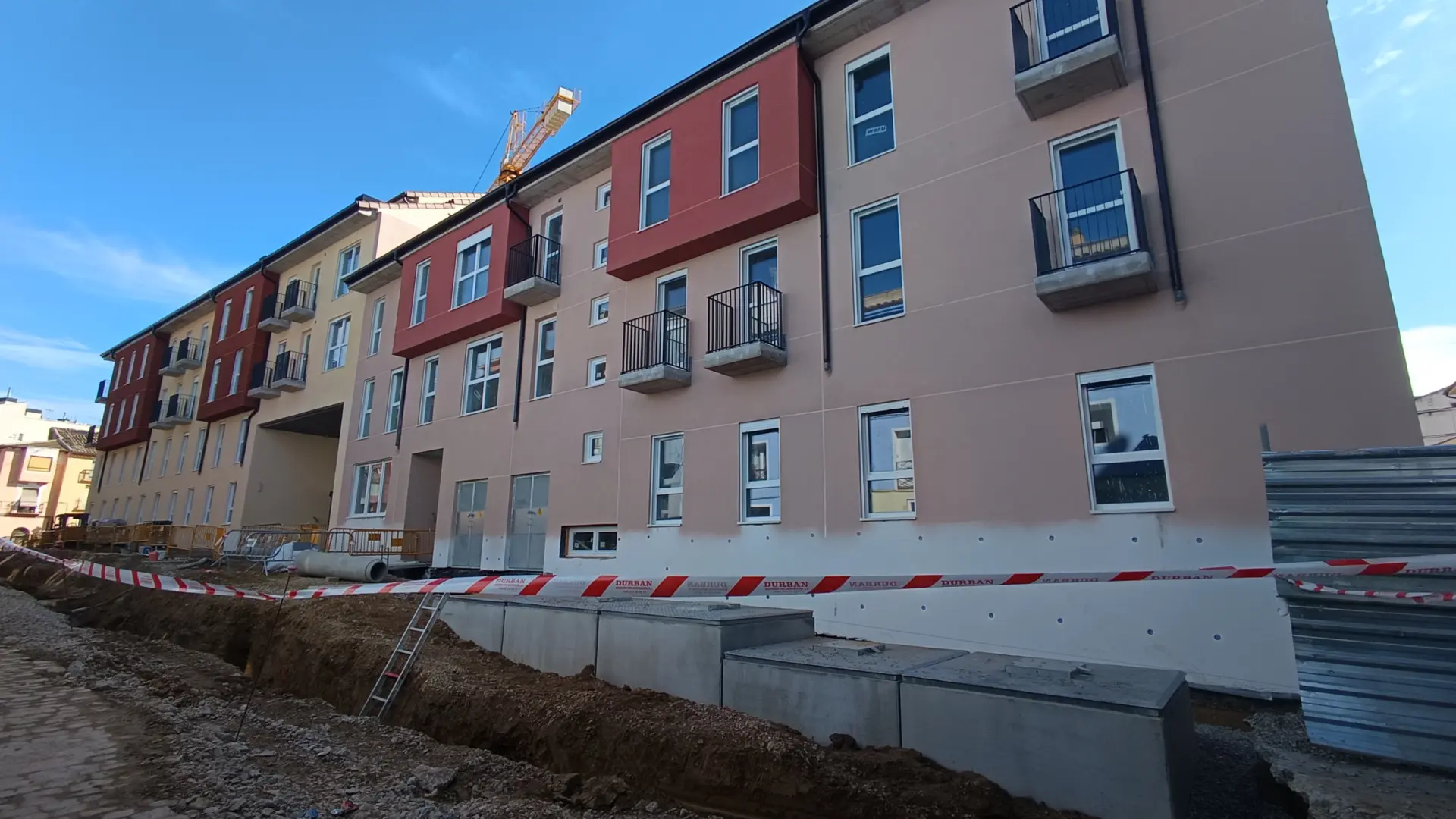 Azcón visita este lunes las obras de las viviendas de La Merced