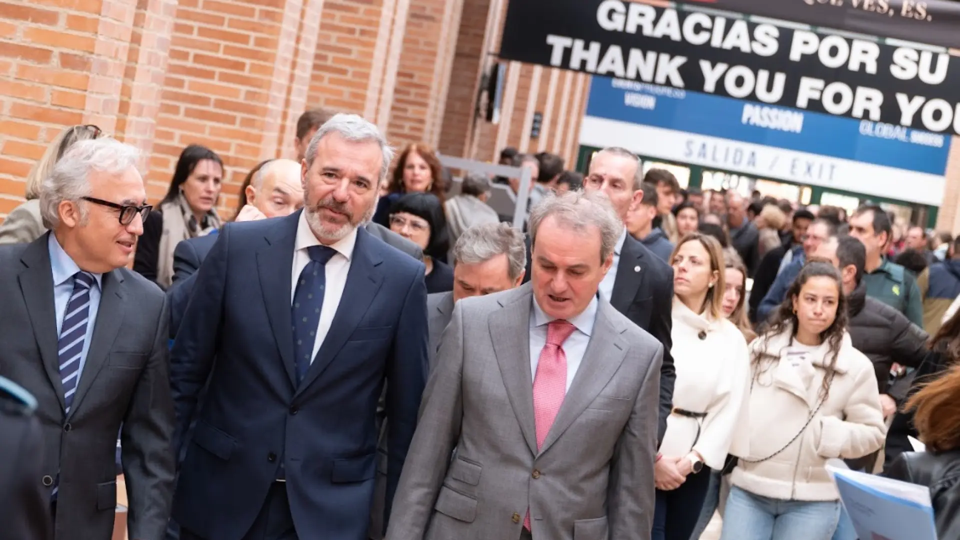 Azcón alaba el éxito de participación en Figan 2025, que espera una asistencia récord