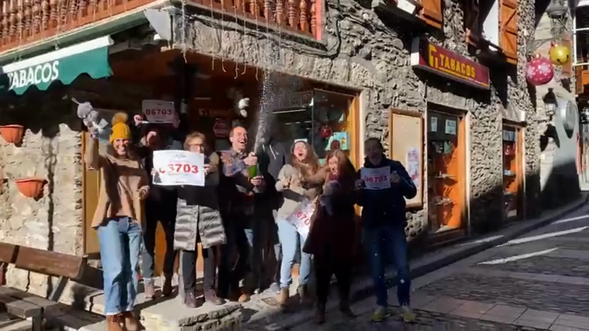Celebración en Benasque del primer premio de El Niño