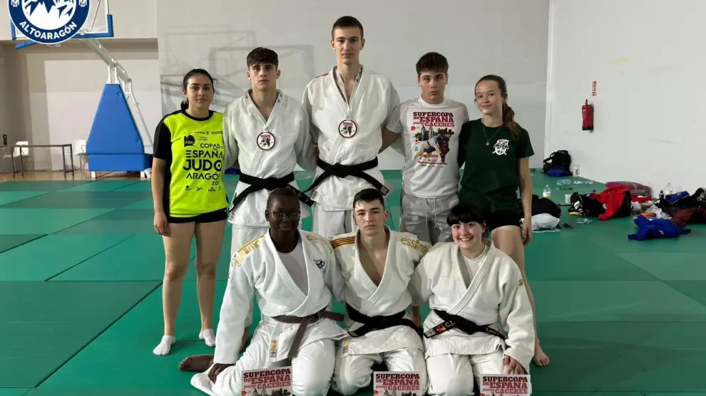 Los altoaragoneses se traen varias medallas de Cáceres