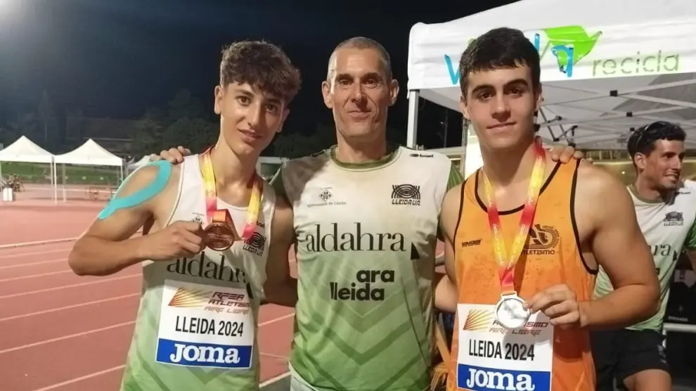 Rubén Cruz se lleva la plata en el nacional de atletismo sub-16 de Lérida