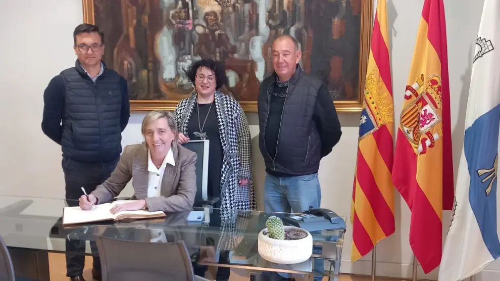 Eva Fortea acerca las líneas de subvenciones y hace balance de la ...