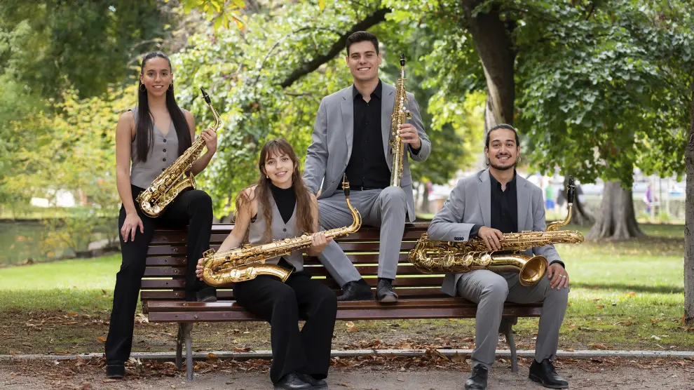 Synthèse Quartet actúa este domingo en el Casino de Huesca