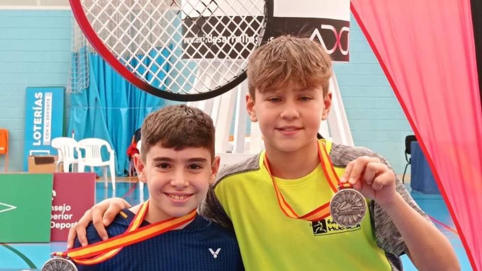 Subcampeonato de bádminton para Royo y Gállego