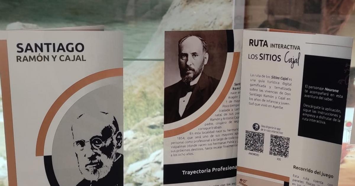 Ayerbe presenta un nuevo tríptico sobre la vida de Santiago Ramón y Cajal