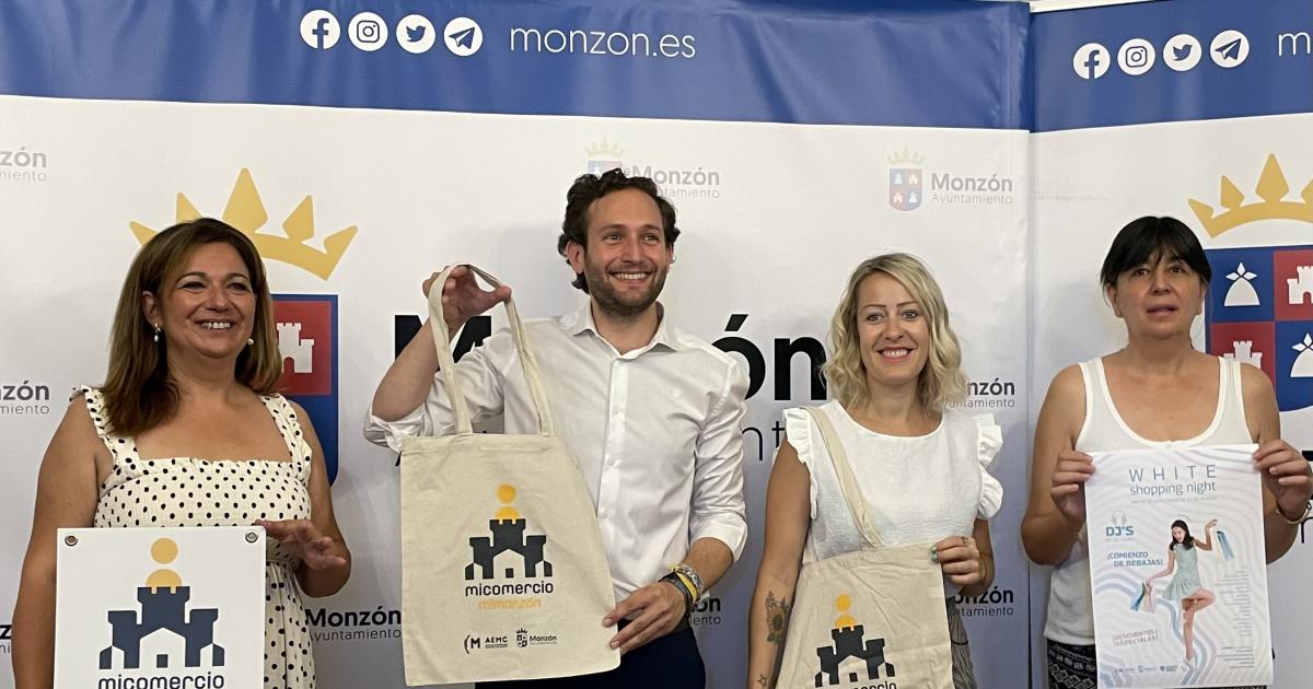 El comercio de Monzón prepara una noche ibicenca de compras y música