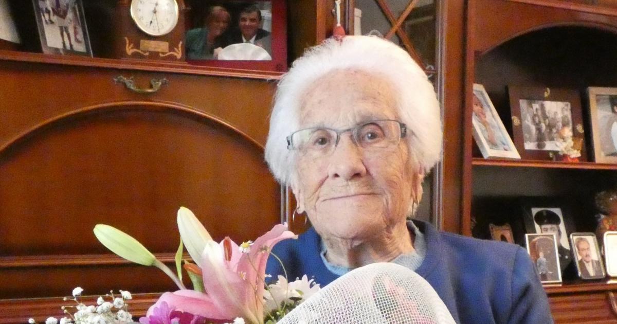 Fallece en Barbastro la centenaria Gregoria García
