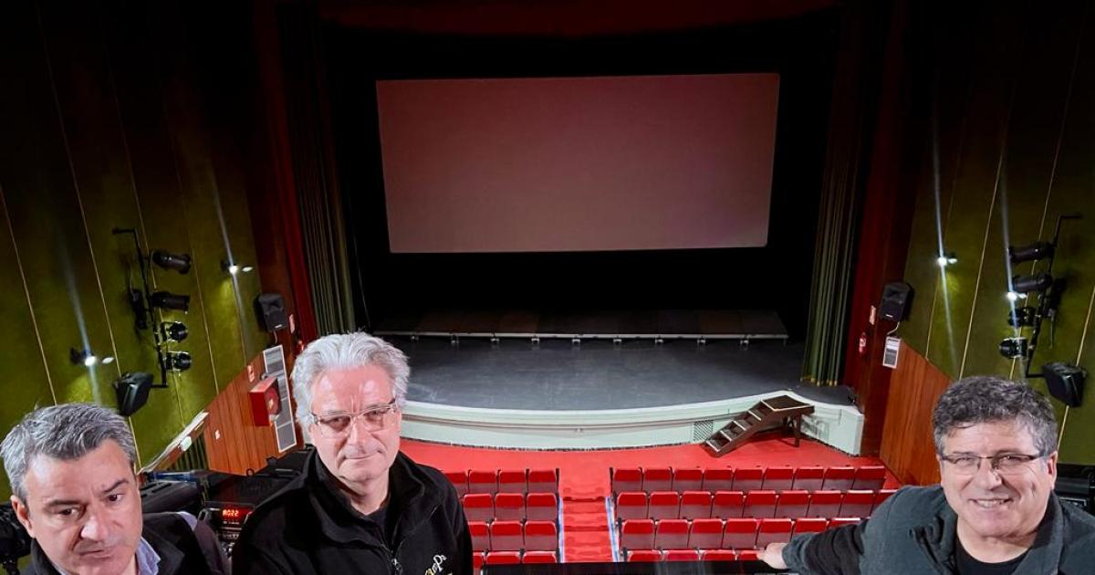 El Cine Salamero de Graus renueva su instalación de iluminación y sonido