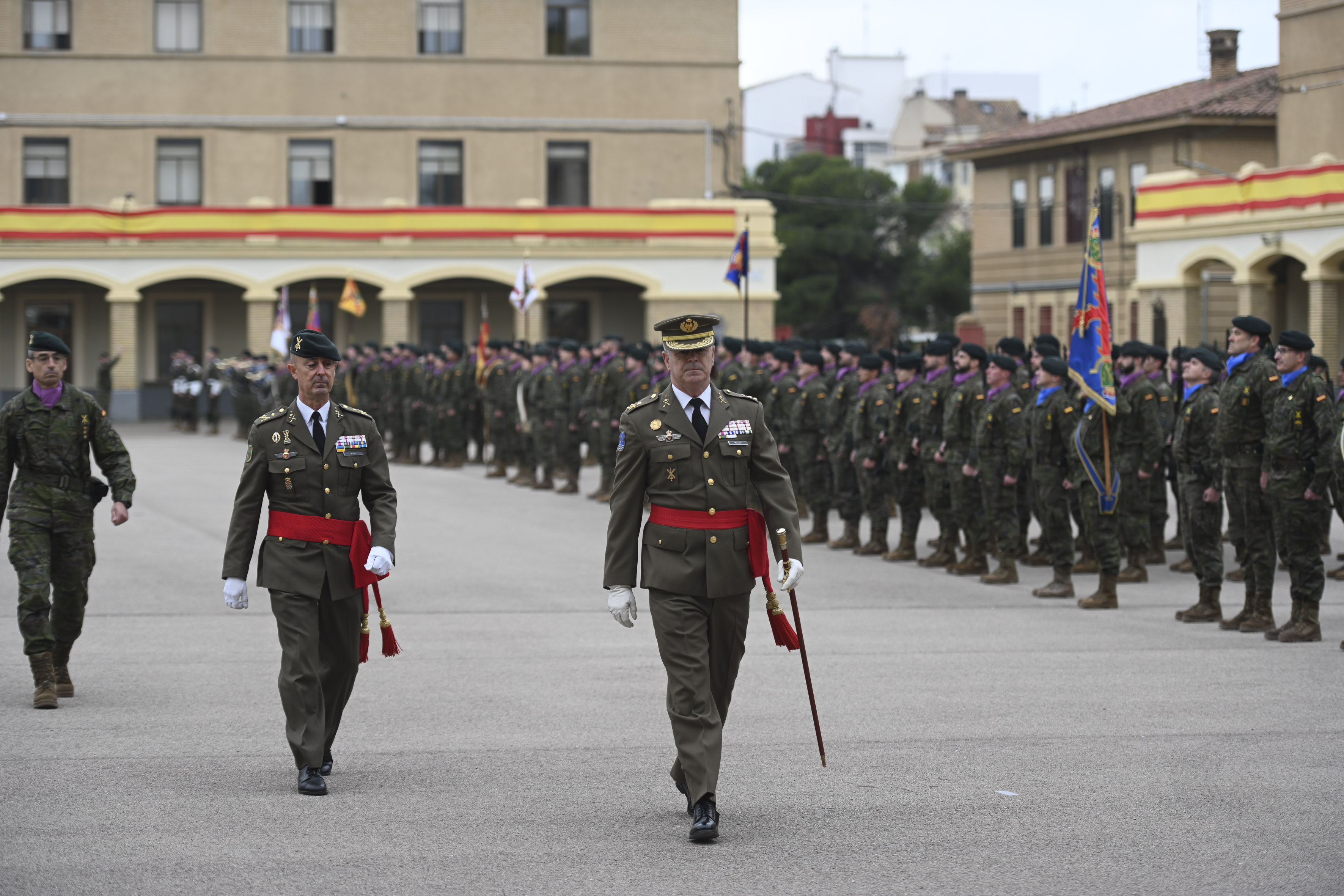 La Castillejos celebra su aniversario por primera vez en el cuartel de ...