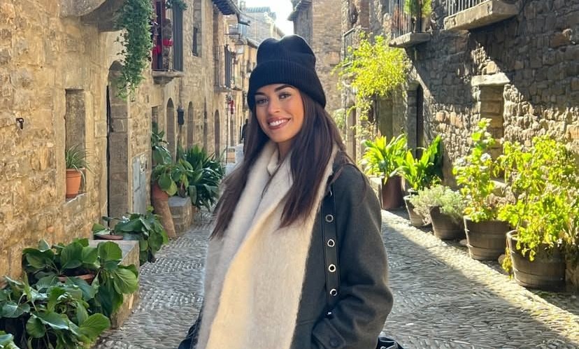 La influencer Rocío Camacho disfruta del Pirineo