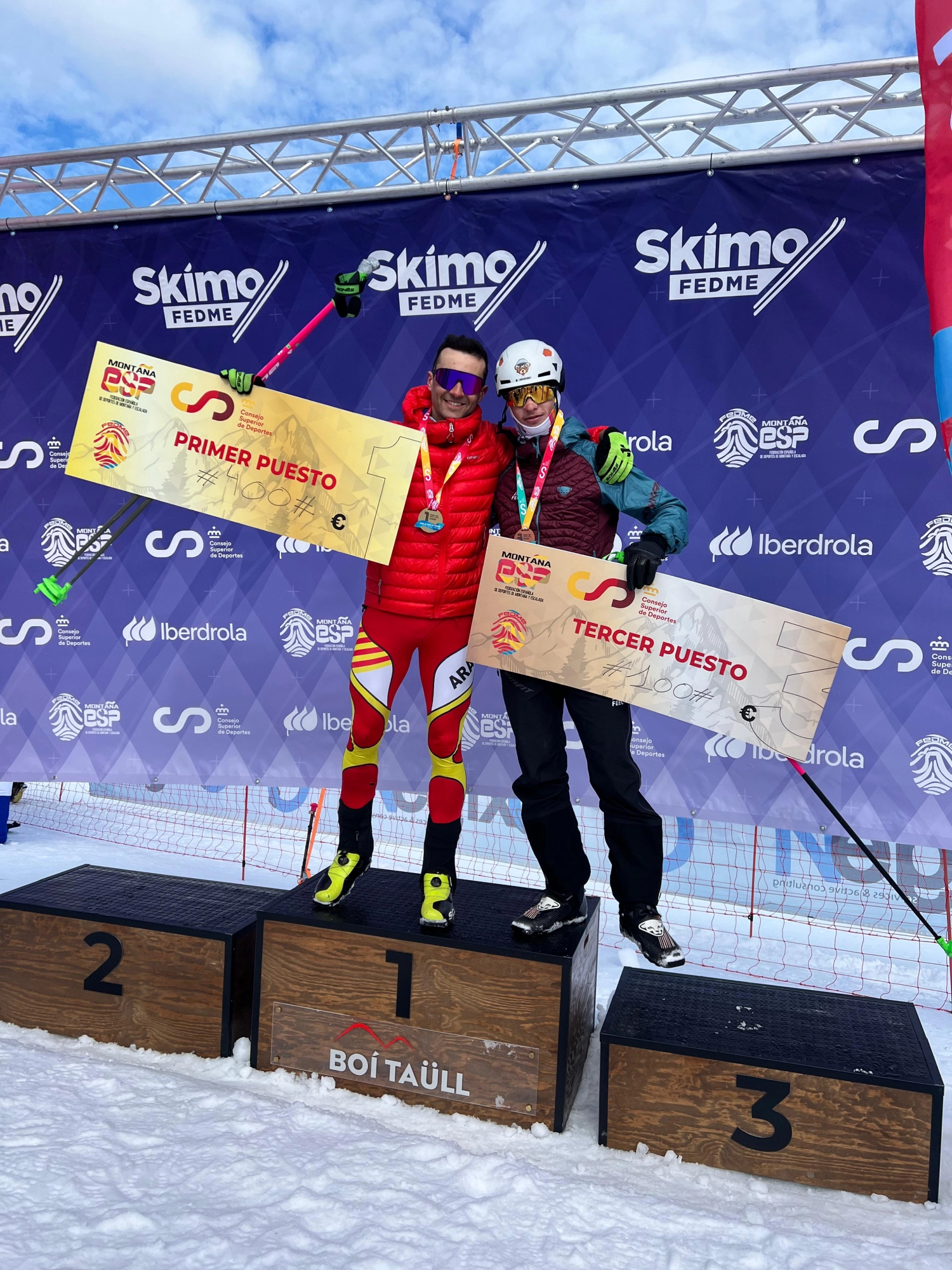 Daniel Izquierdo y Óscar Díez destacan en el Campeonato de España de sprint y relevos