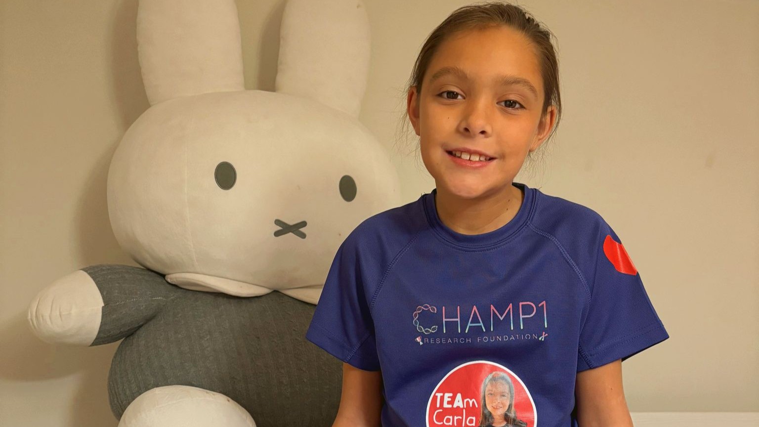 Carla visibiliza la enfermedad ultrarrara CHAMP1