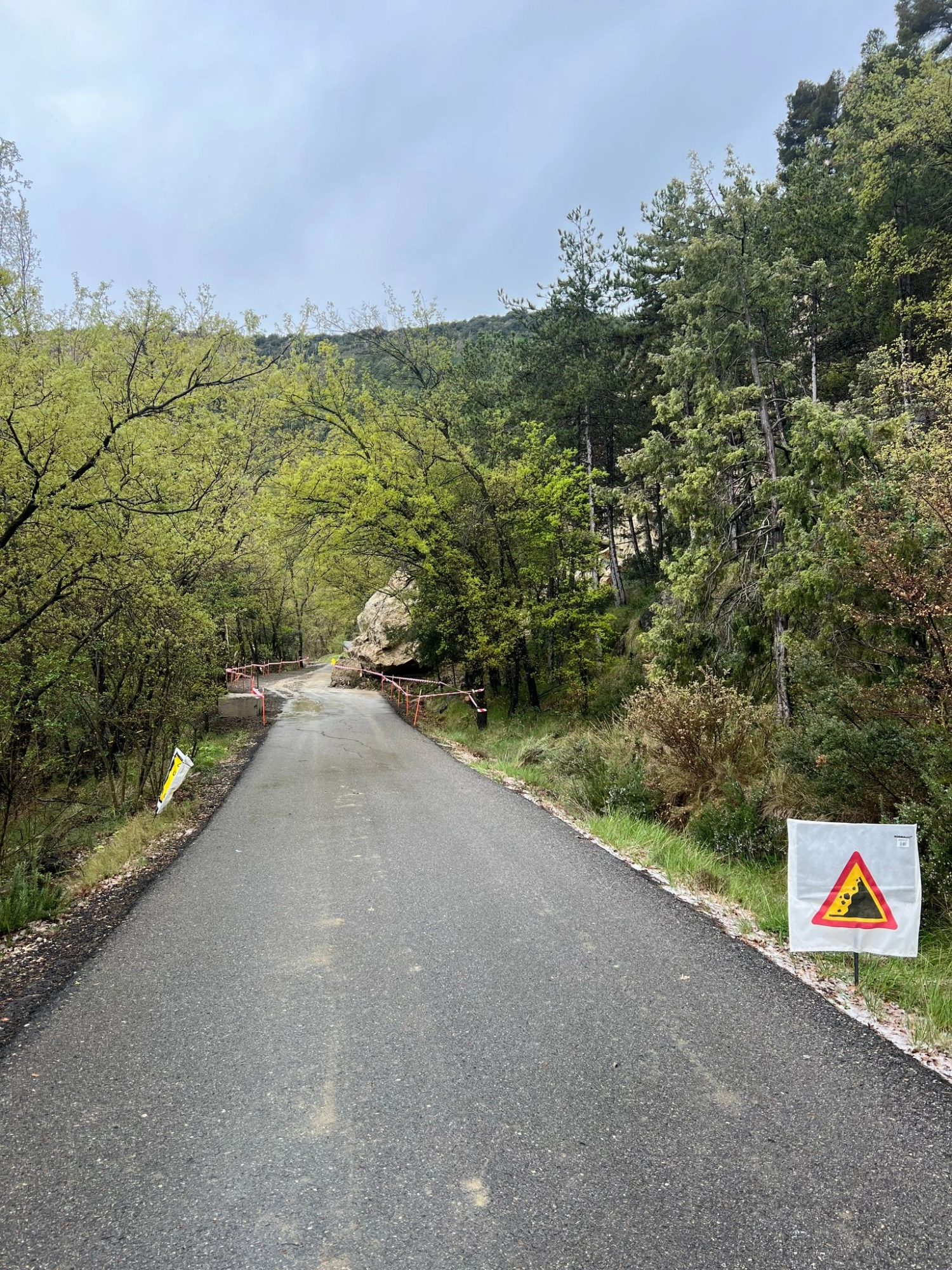 Se reabre el acceso al templo de Panillo con un desvío provisional de ...