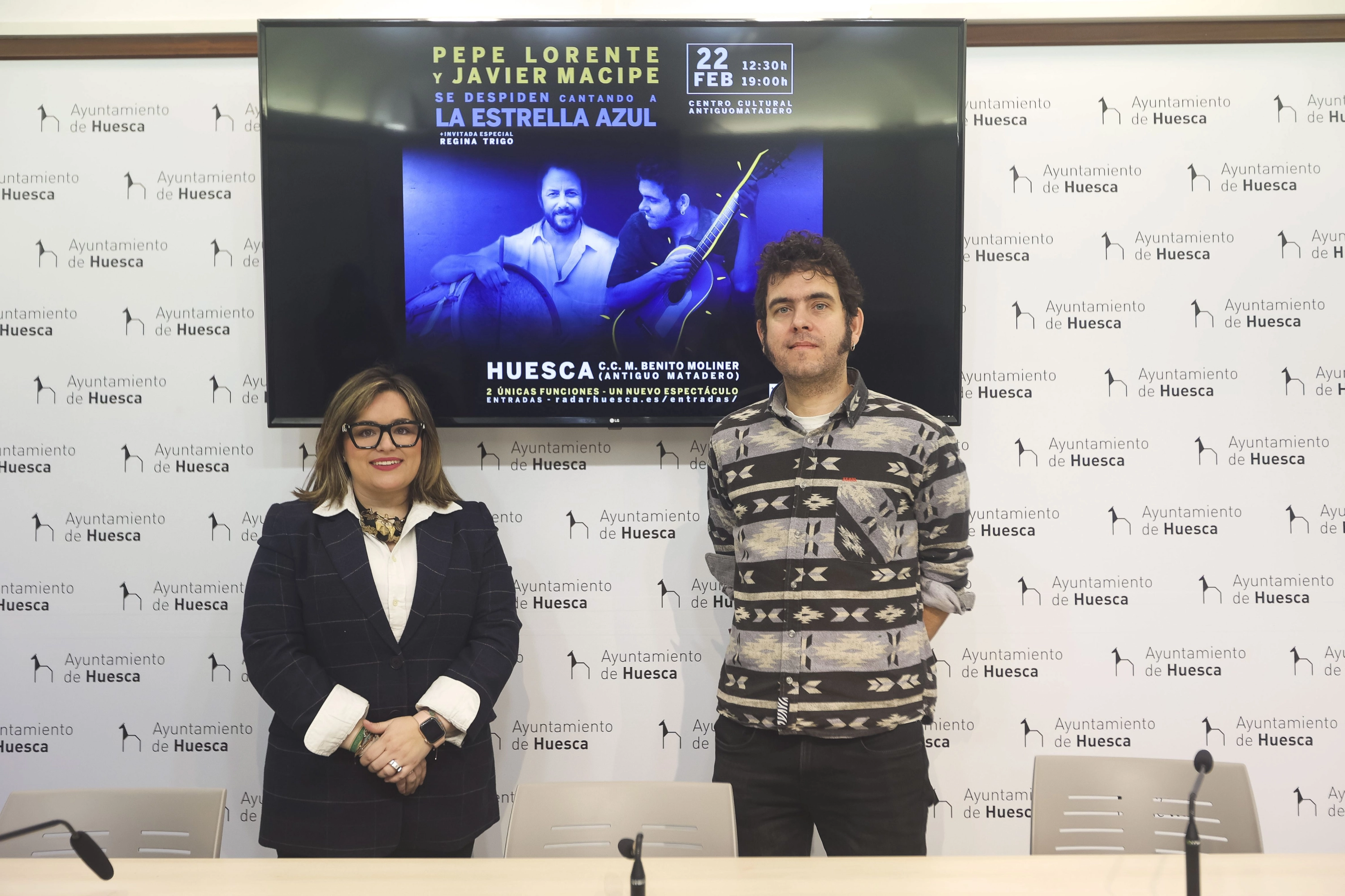 Javier Macipe y Pepe Lorente se despiden cantando a 'La estrella azul ...